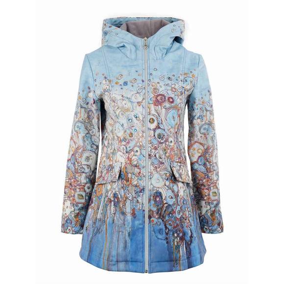 DOLCEZZA | Jackets & Coats | New Dolcezza Simply Art Jacket In Snowfall ...